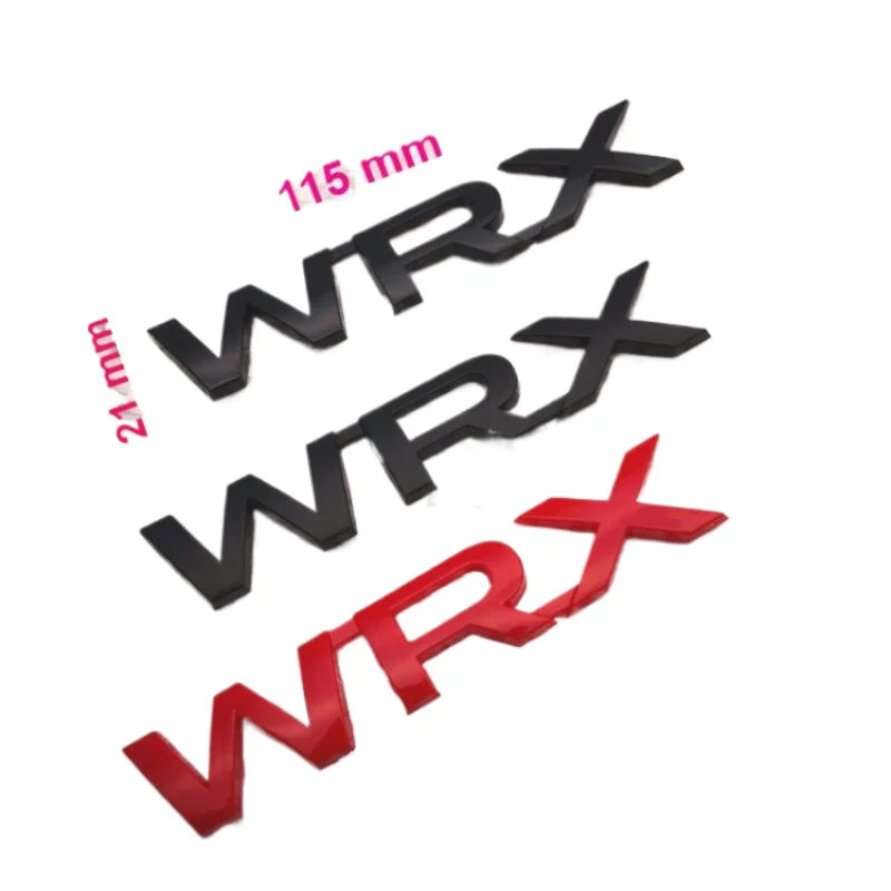 Glossy-Matte-Red-WRX-Rear-Trunk-Badge-Emblem-in-ABS-Material-for-Subaru ...