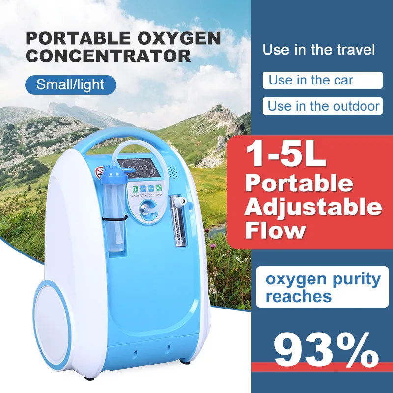 Resoxy-5L-Concentrator-Oxygen-Portable-Oxygen-Machine-Adjust-Medical ...