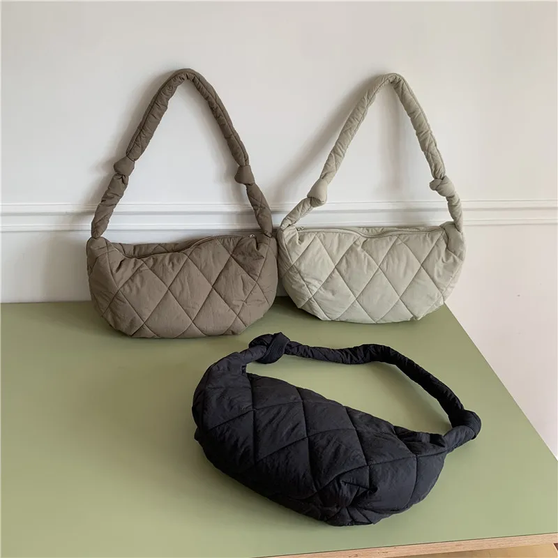 Dumpling Bag Fashion | Cloud Shoulder Bag | Dumpling Bag Nylon | Cloud ...