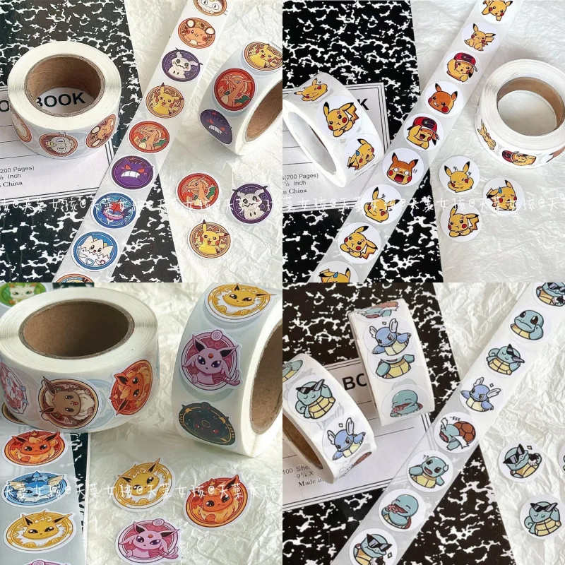 New-models-Anime-Pokemon-Roll-Sticker-Hand-Tent-Material ...