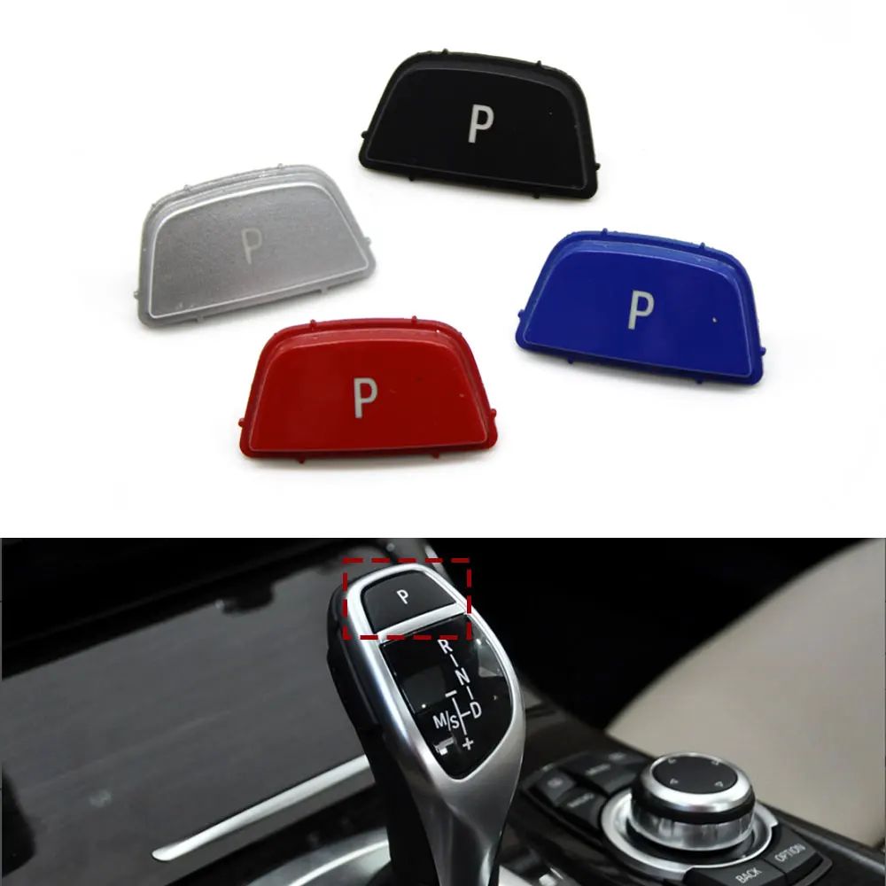 Car Gear Lever Auto Parking Button Letter P Button For Bmw F20 F22 F30 ...