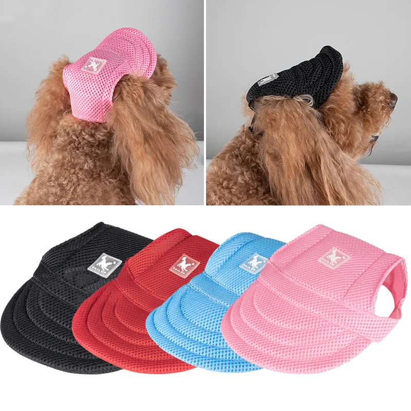 Summer-Dog-Cap-Adjustable-Puppy-Baseball-Hat-With-Ear-Holes-Outdoor ...