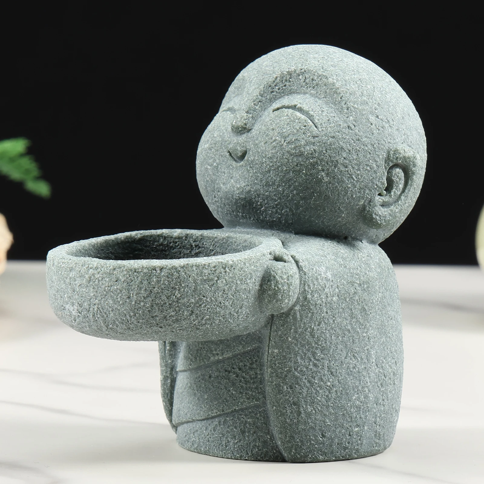 New-Buddha-Tealight-Holder-Vintage-Sandstone-Buddha-Candle-Holder ...