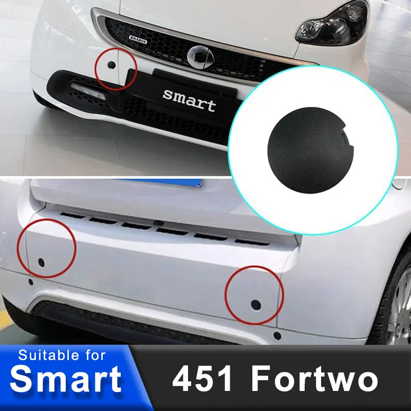 Car Bumper Trailer Hook Waterproof Cover For Mercedes Smart 451 Fortwo ...