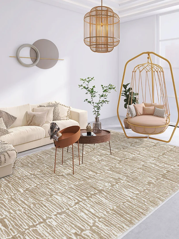 Minimalist-Line-Beige-Carpet-Large-Area-Living-Room-Carpets-Modern-Home ...