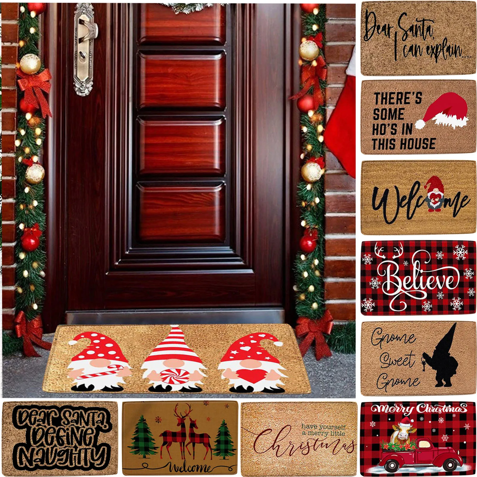 Santa Claus Classroom Door Decoration