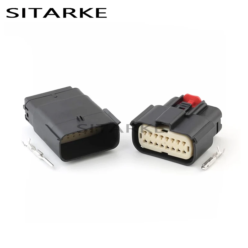 33482-1601-33472-1601-Molex-MX-150-Male-Female-Connector-16-Pin-Black ...