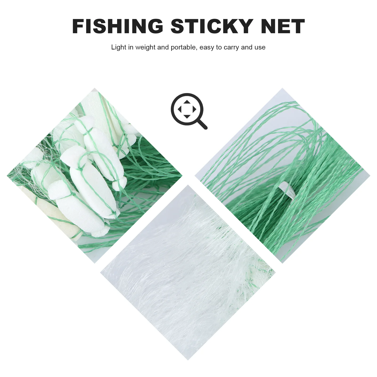 Lightweight Silk Fishing Sticky Net Fishing Net Casting Net for ...