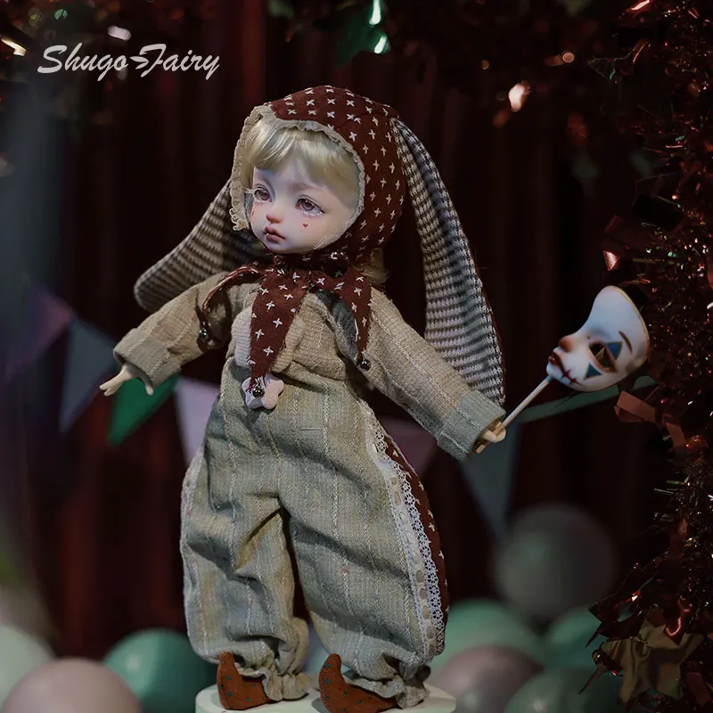 ShugaFairy Joker 1/6 Bjd Doll Halloween Clown Style Party Circus ...