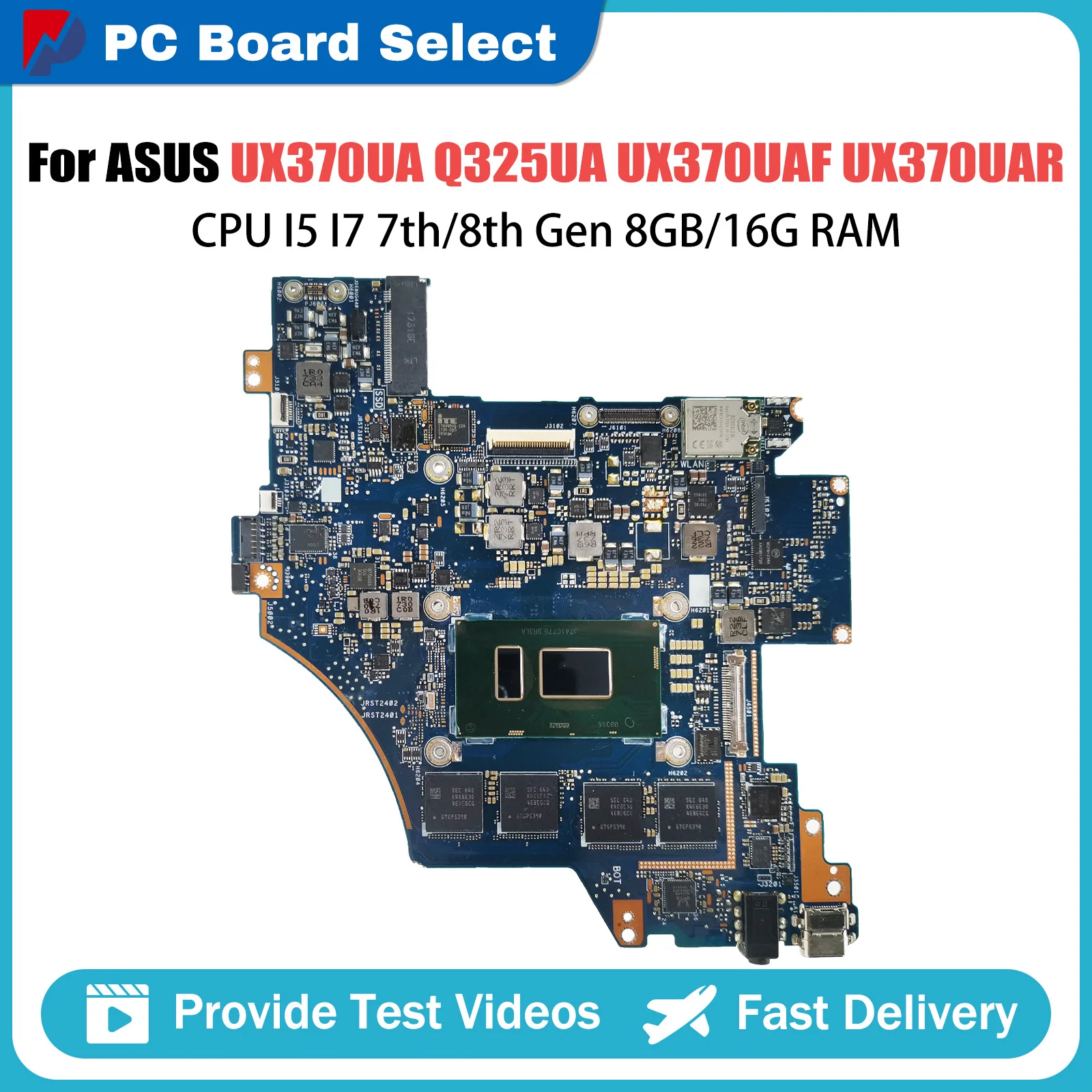 UX370UA-Notebook-Mainboard-For-ASUS-Q325UA-Q325UAR-UX370UAF-UX370UAR ...