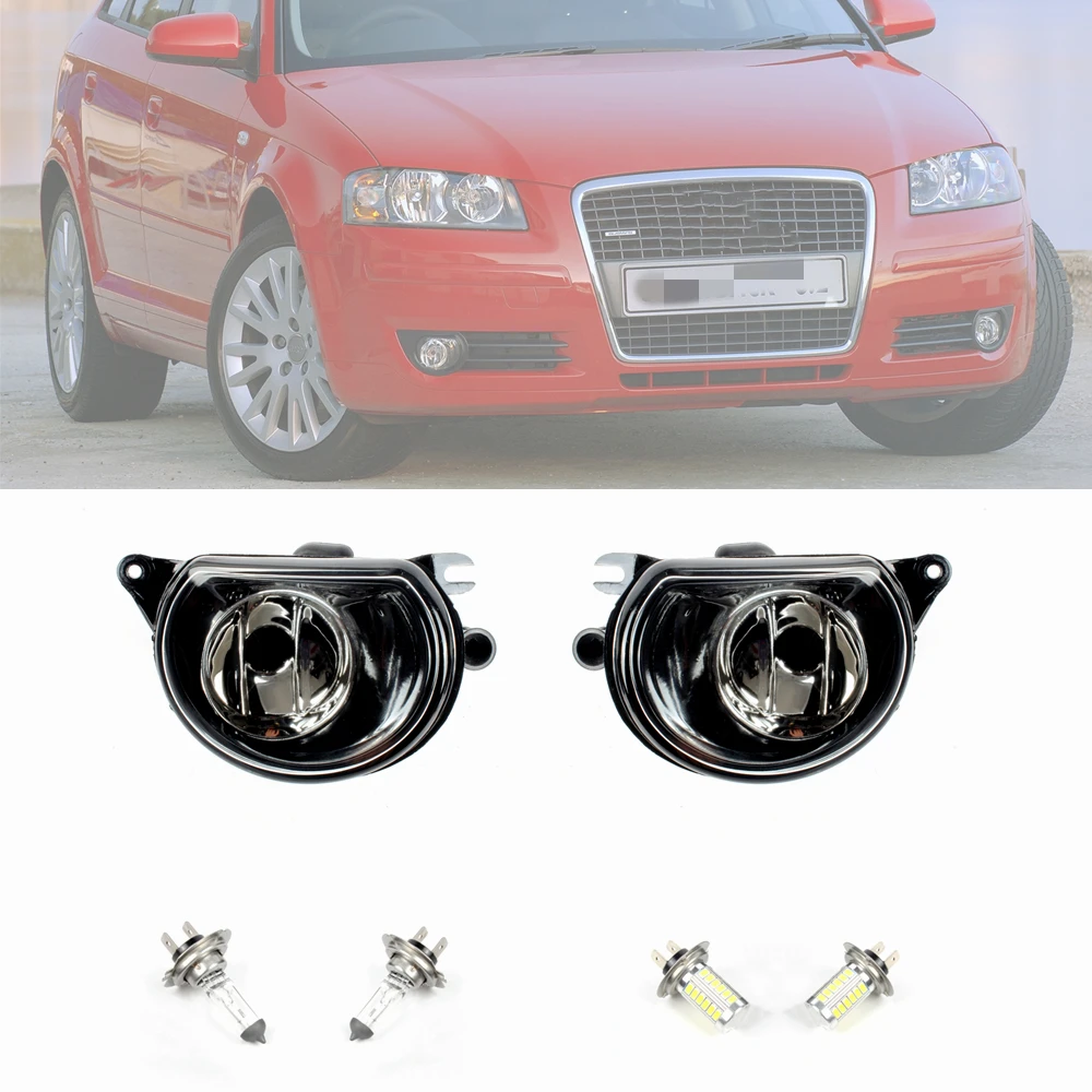 Car-styling Front Fog Light 8P0941699A/8P0941700A Fit For Audi A3 2004 ...