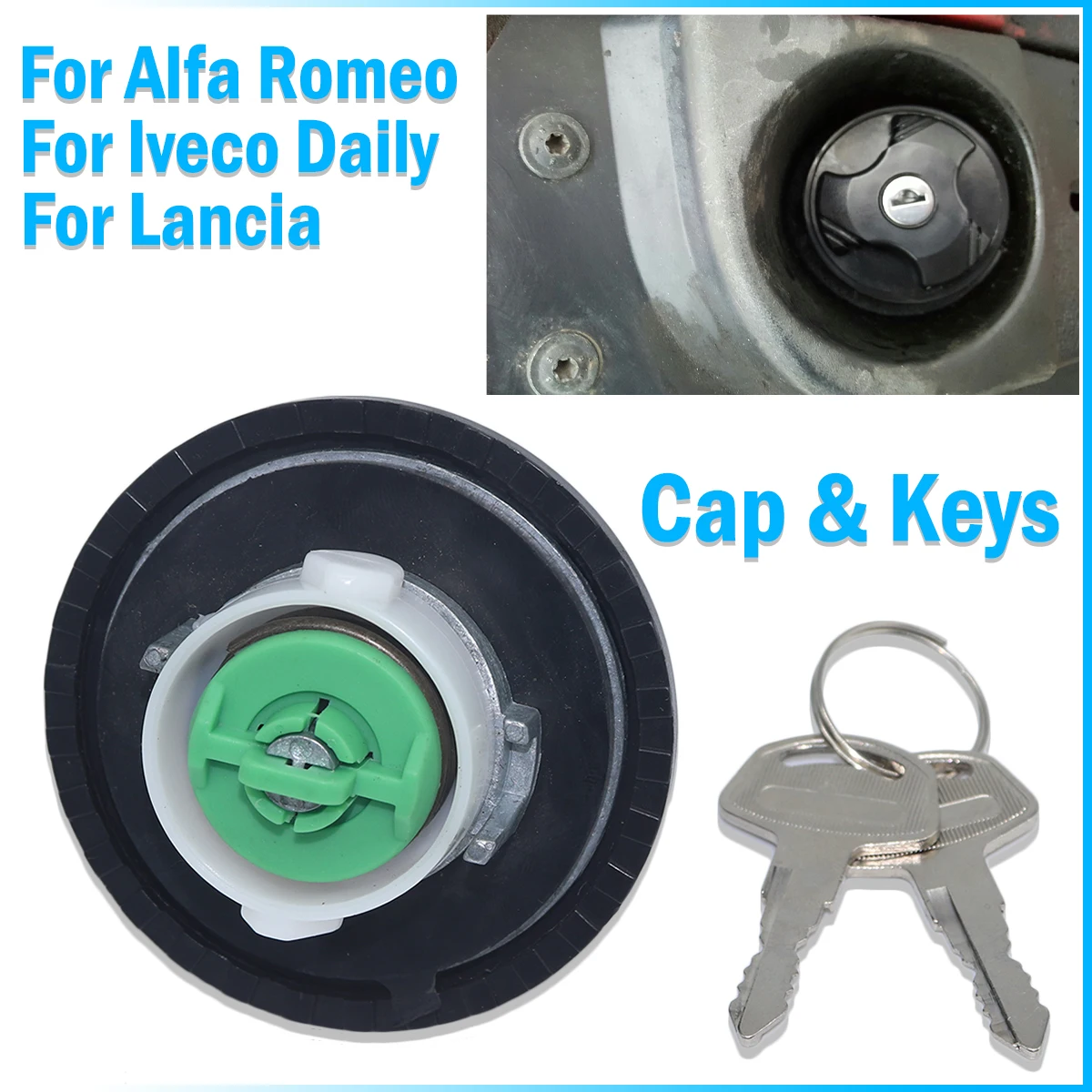 Fuel Filler Locking Cap Keys For Alfa Romeo Iveco Daily Security ...