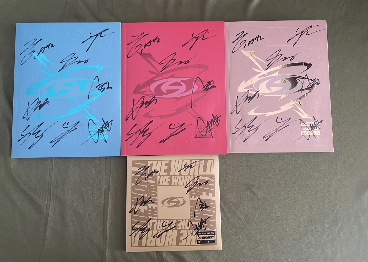 ATEEZ-lbum-de-CD-autografiado-THE-WORLD-EP-FIN-WILL-K-POP-limitada ...