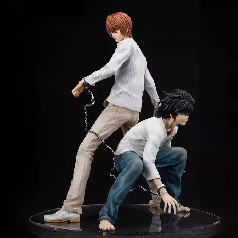Figura de acción de Anime Death Note L Yagami Light, juguetes de PVC ...