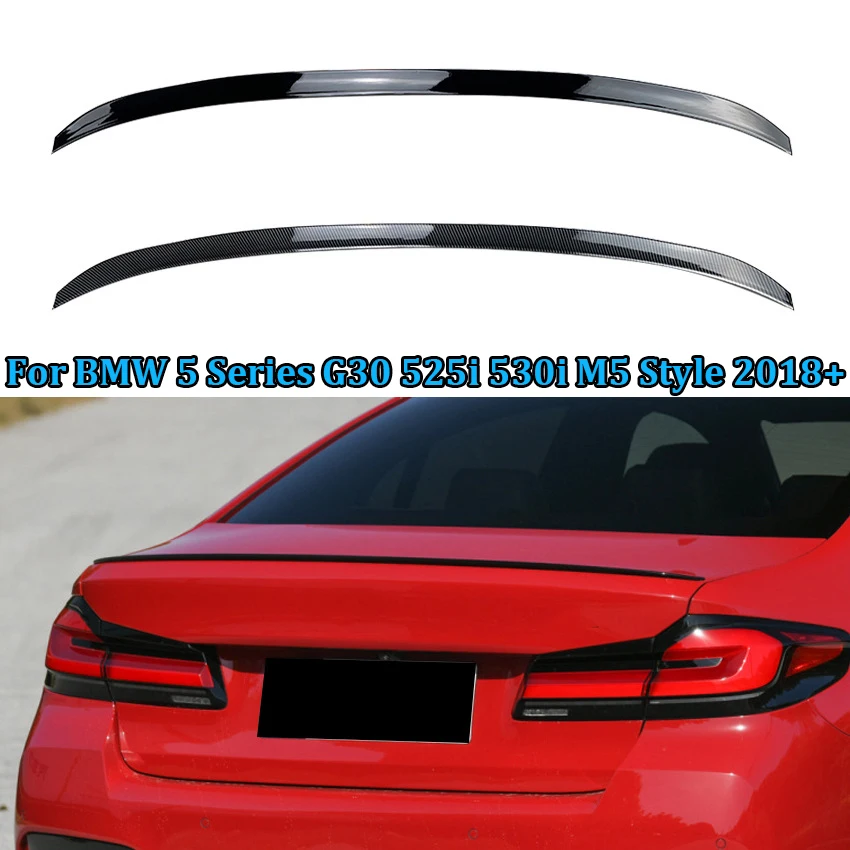 For-BMW-5-Series-G30-525i-530i-2018-2023-M5-Style-Rear-Trunk-Spoiler ...