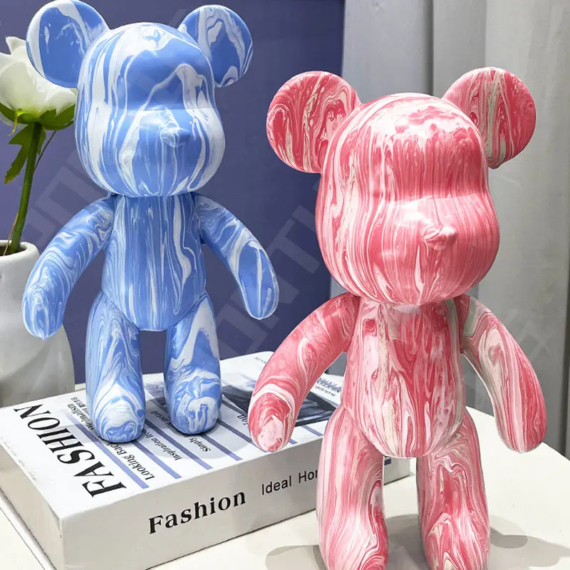 Vinyl-Fluid-Bear-DIY-Painting-Violence-Bears-Manual-Fluids-Paintings ...