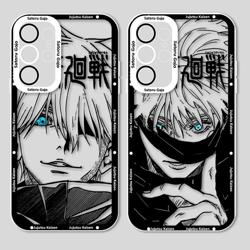 Caixa-de-telefone-transparente-Anime-Jujutsu-Kaisen-Gojo-Angel-Eyes ...
