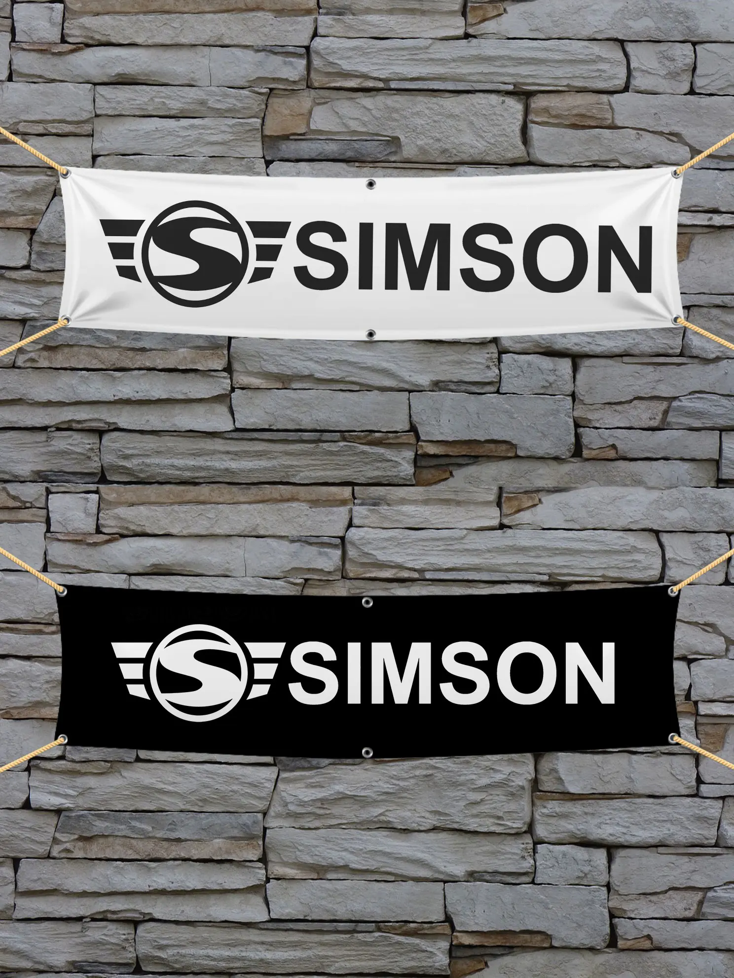 60x240cm-SIMSONs-Banner-Tapestry-Polyester-Printed-Flag-Garage-or ...