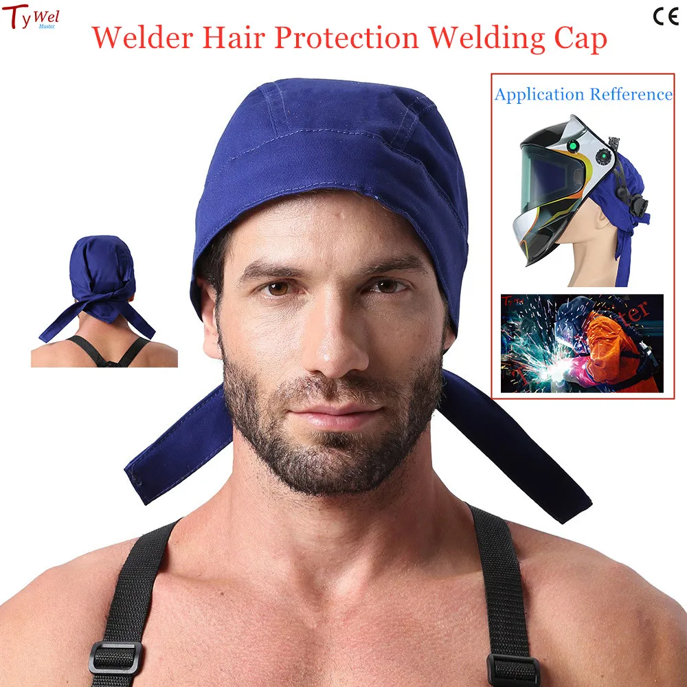 Welding-Cap-Washable-Flame-Retardant-Cotton-Worker-Safety-Welder-Hair ...