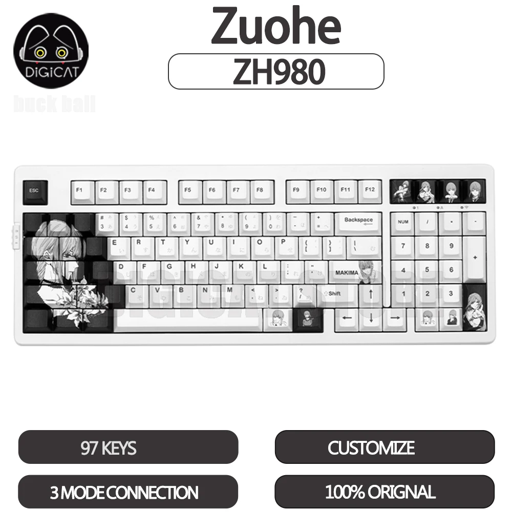 Zuohe-Teclado-mec-nico-ZH980-para-Gaming-accesorio-con-97-teclas-3 ...