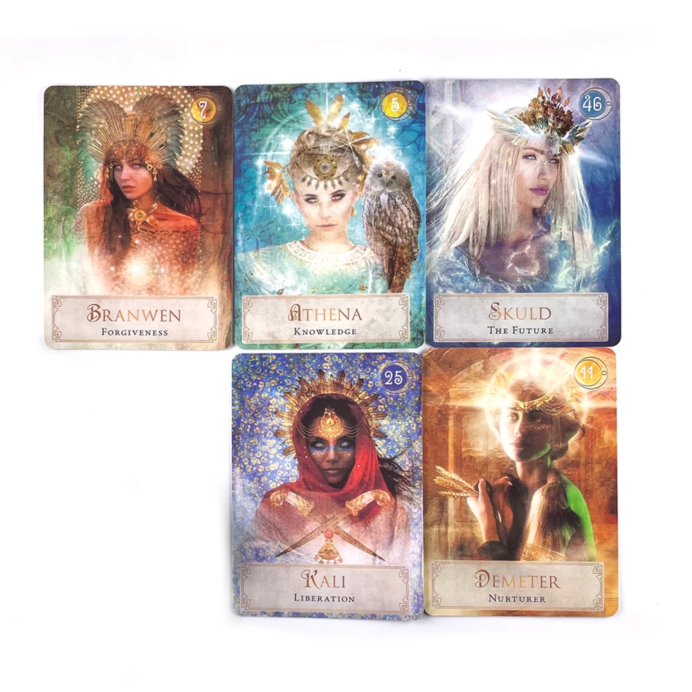 Goddess Power Oracle Cards Popular Styles Angelarium Of Emanations ...