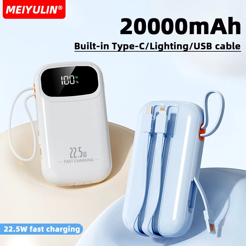 20000mah-Power-Bank-With-USB-C-Cable-Portable-PD-20W-Fast-Charging ...