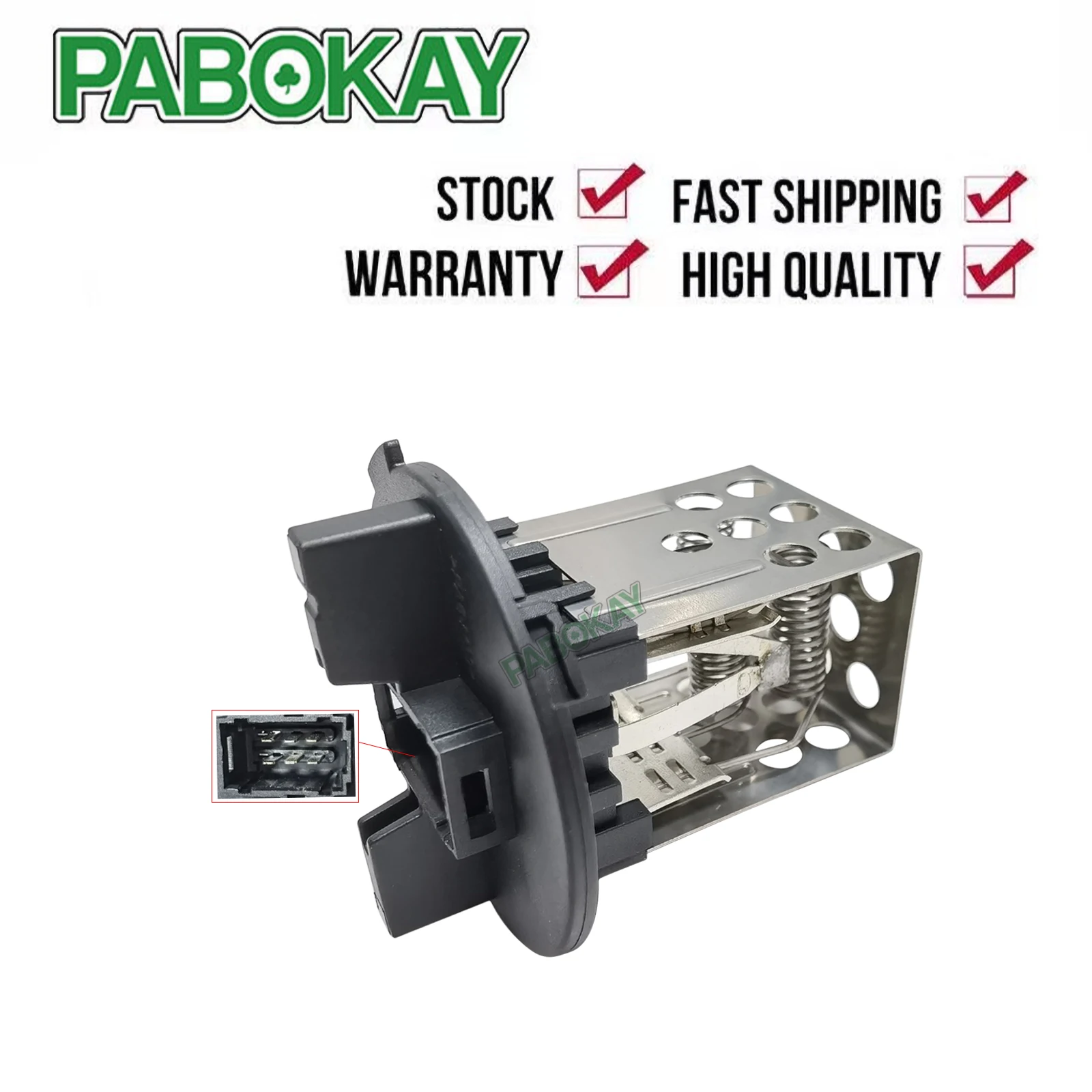 Heater-Blower-Fan-Motor-Resistor-for-Citroen-C4-6445-XE-6445XE-9017095 ...