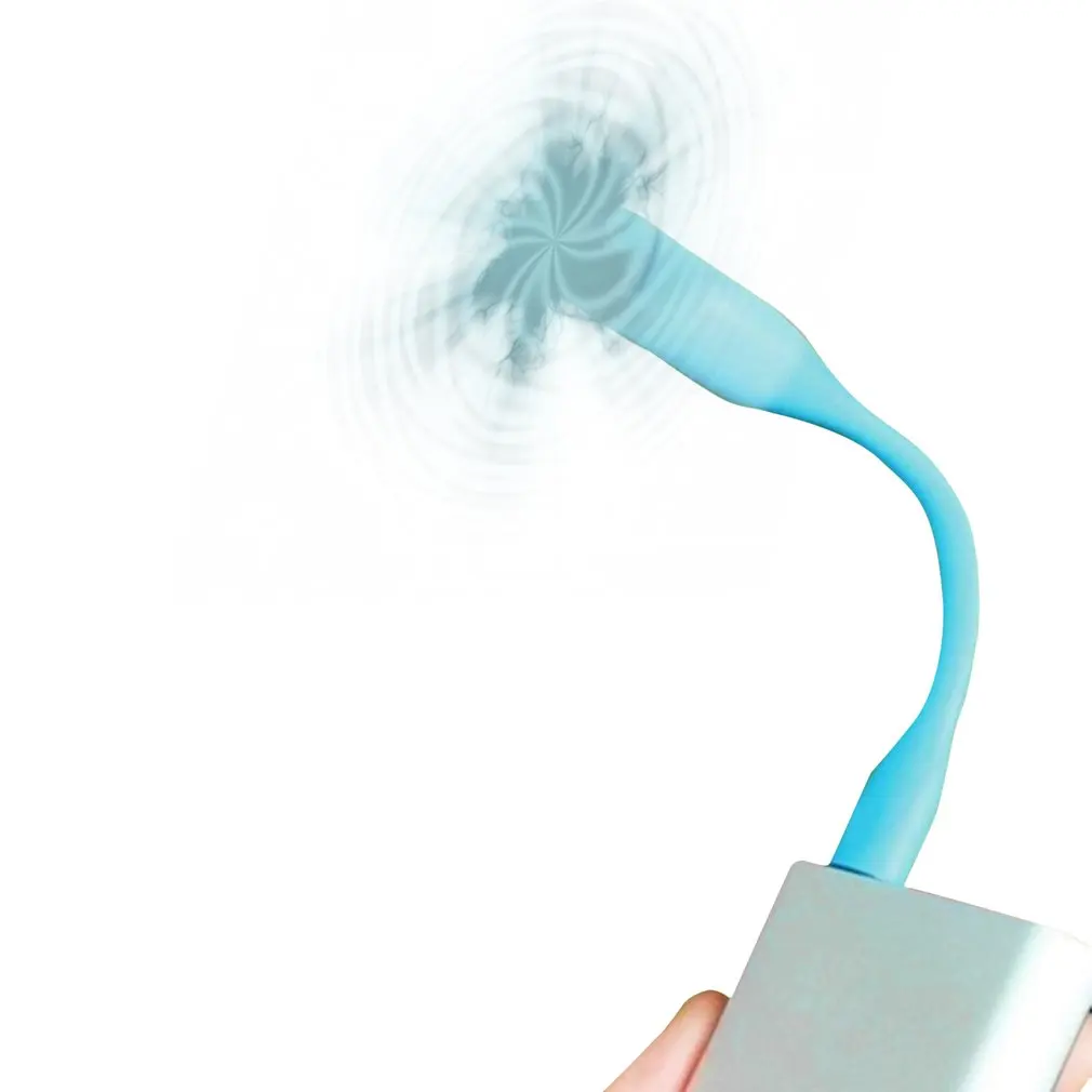 Mini-USB-Fan-Flexible-Bendable-Fan-For-Power-Bank-Laptosp-PC-AC-Charger ...