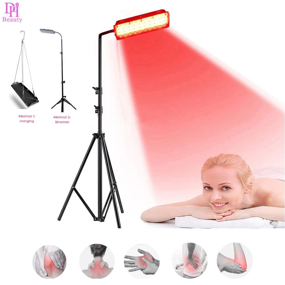 Lámpara de terapia de luz roja, dispositivo de Panel de luz LED ...