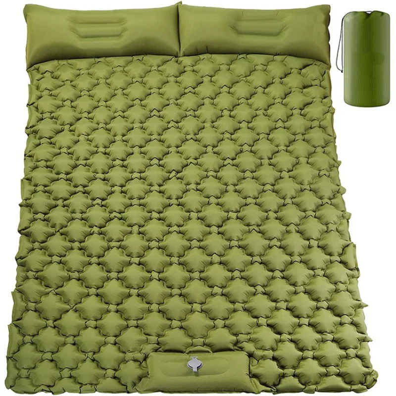 Outdoor-Inflatable-Mattress-New-Foot-Step-Double-Automatic-Inflatable ...