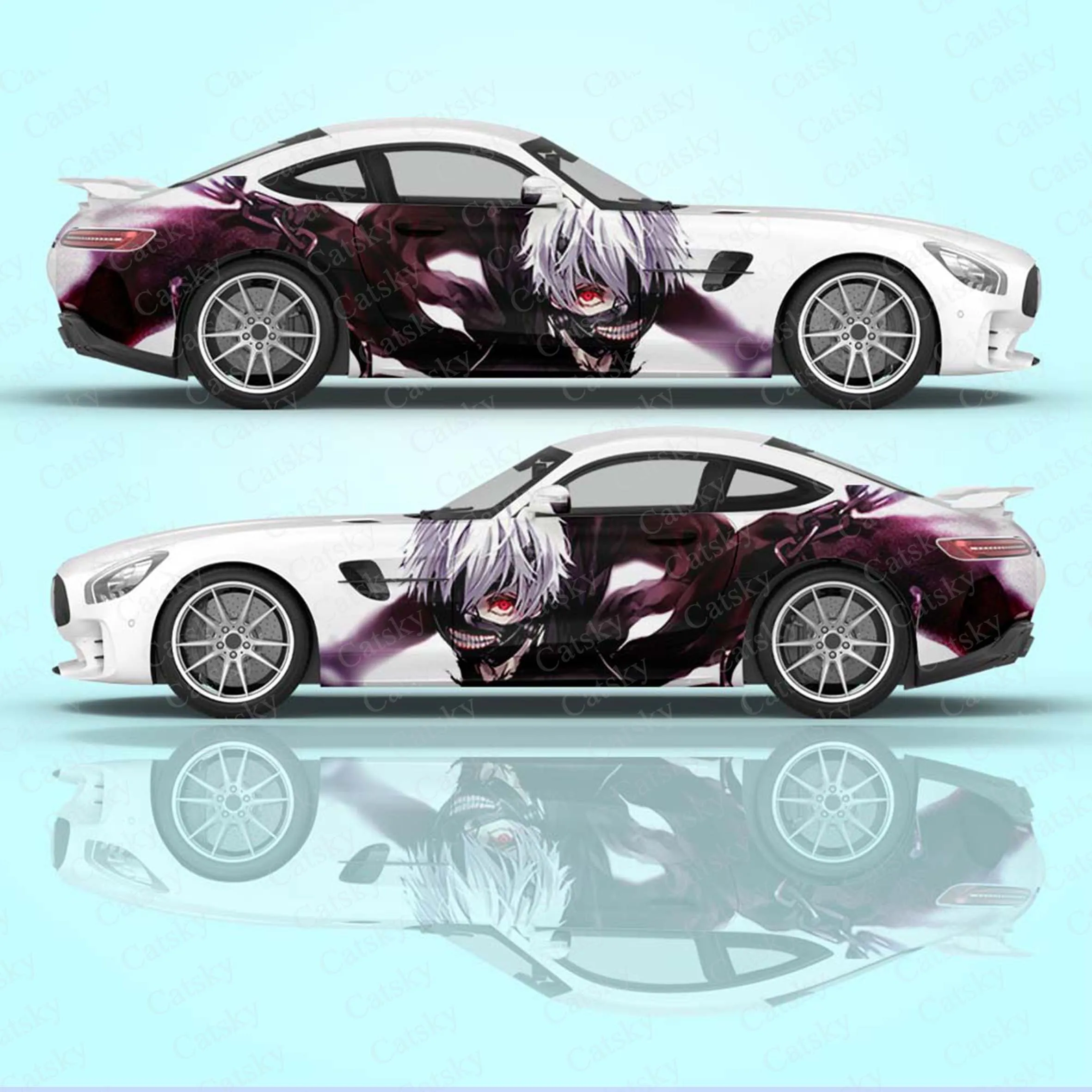 tokyo-ghoul-car-side-wrap-sticker-accessory-for-most-vehicles-sticker ...