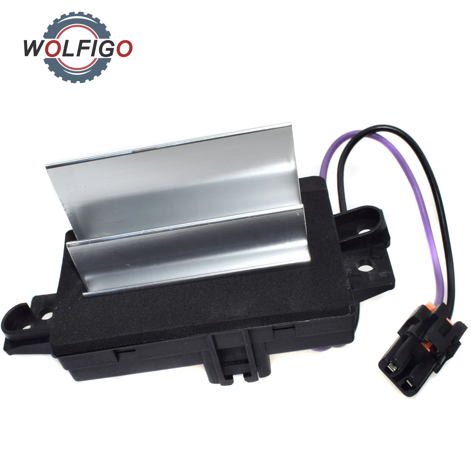 WOLFIGO New HVAC Blower Motor Resistor Front 4P1516 89018964 93803636 ...