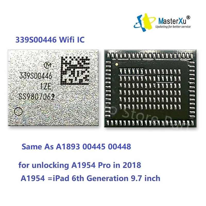 Wifi-IC-39S00446-339S00249-339S00109-339S00045-339S0251-339S0250-iPad-6 ...