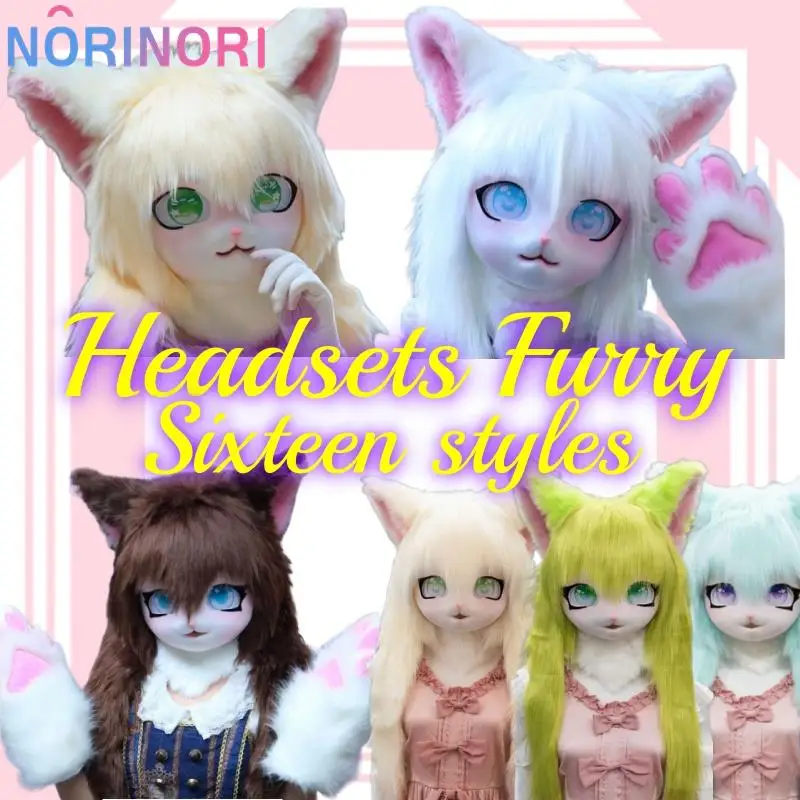 Fursuit-Kigurumi-Headsets-Furry-Cosplay-Costumes-Comiket-Furries-Rubbit ...