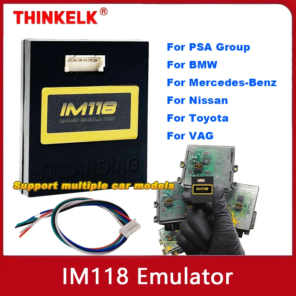 ITCARDIAG-IM118-IMMO-Off-Emulator-coche-K-LINE-CANBUS-para-PSA-Group ...