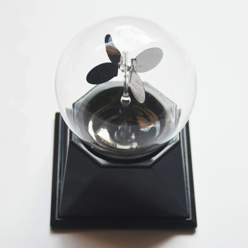 Crookes-Radiometer-Handmade-Solar-Power-Glass-Windmill-with-4-Spinning ...