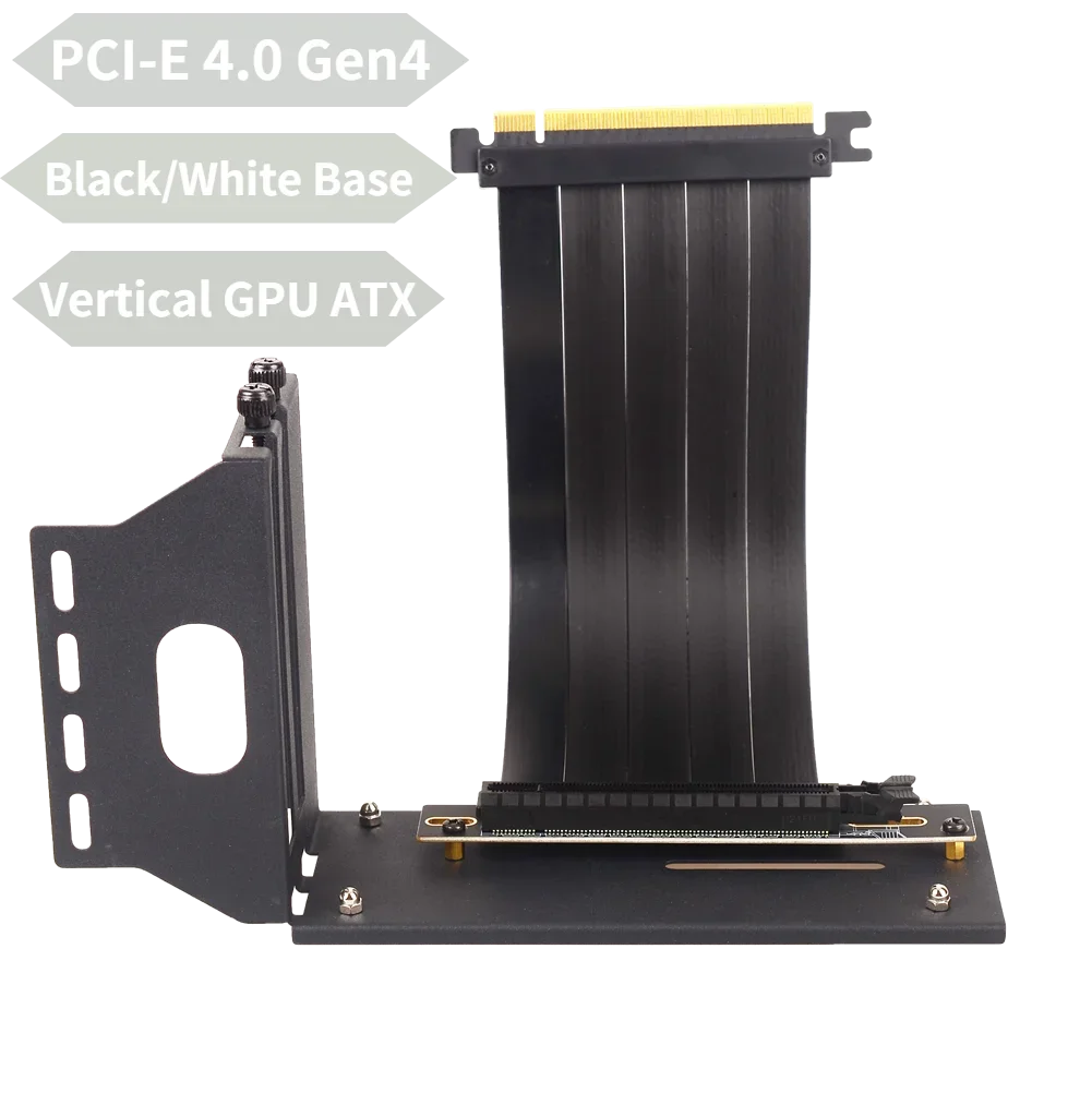 PCI-Express-4-0-X16-Gen-4-Riser-Extension-Cable-With-Vertical-Graphics ...