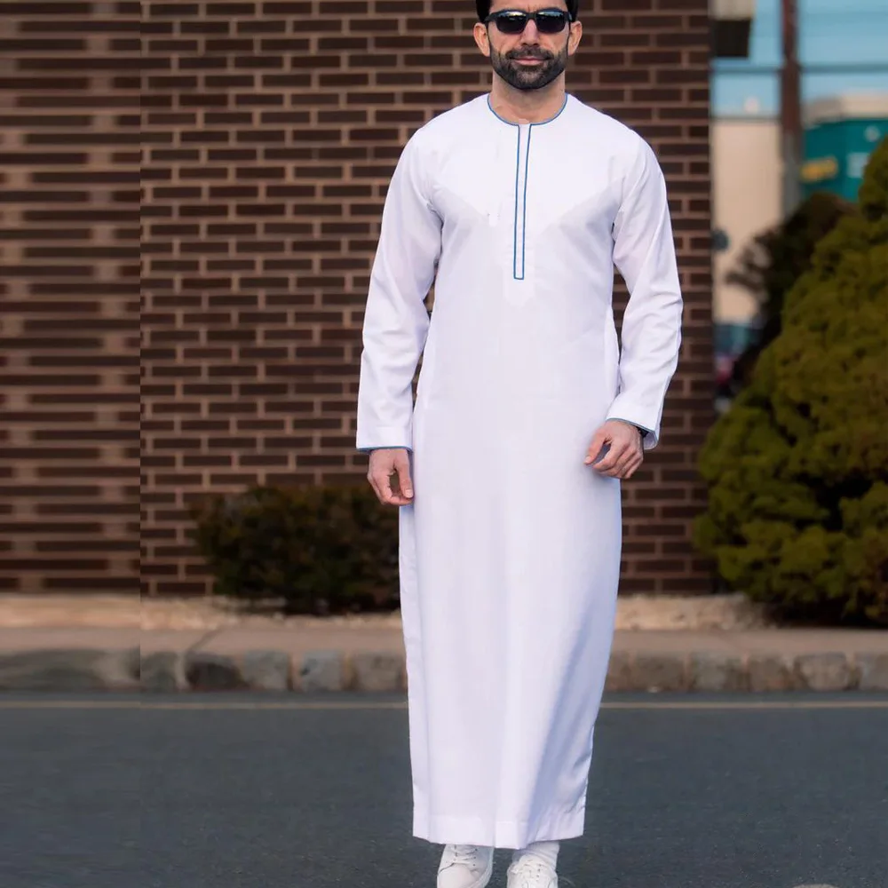 Plain White Thobe Jubba Arbi Kurta, 51% OFF