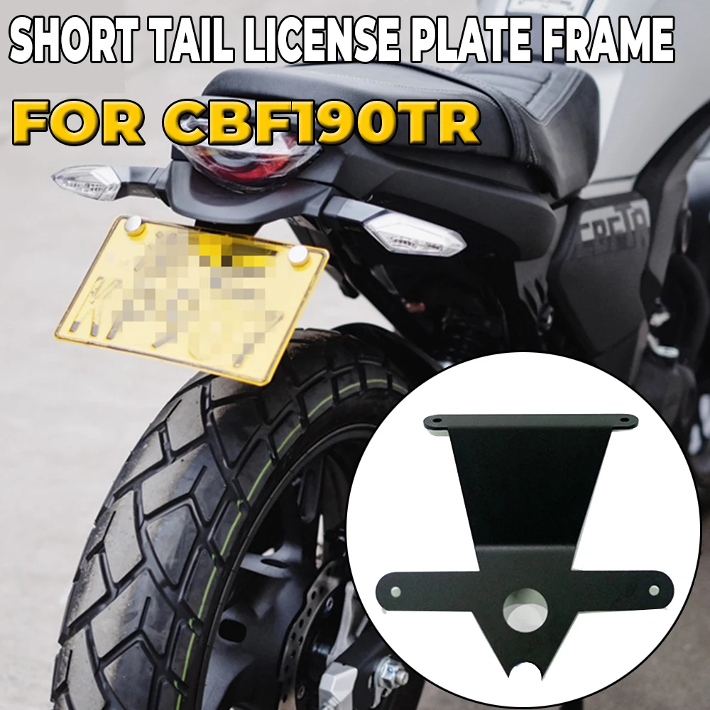 For-Honda-CBF190TR-Motorcycle-Modified-Rear-License-Plate-Frame-Tail ...