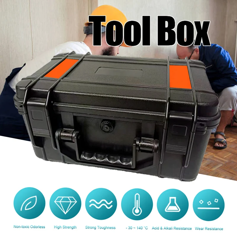 Safety-Protection-ToolBox-Waterproof-Hard-Case-Organizer-Hardware-Tools ...