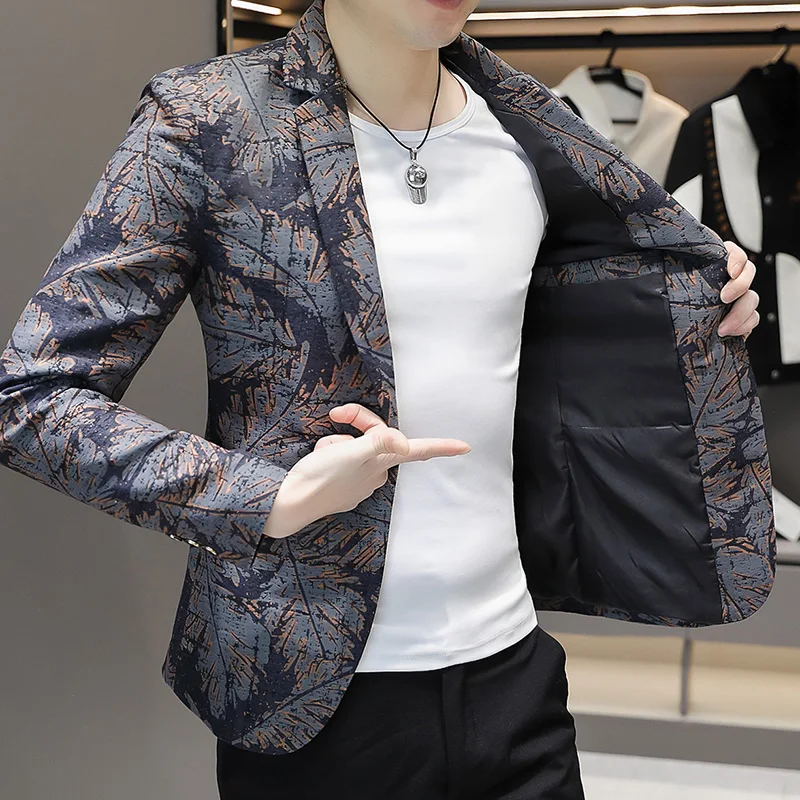 2024-Spring-Long-sleeved-Small-Suit-Male-Korean-Version-Handsome-Slim ...