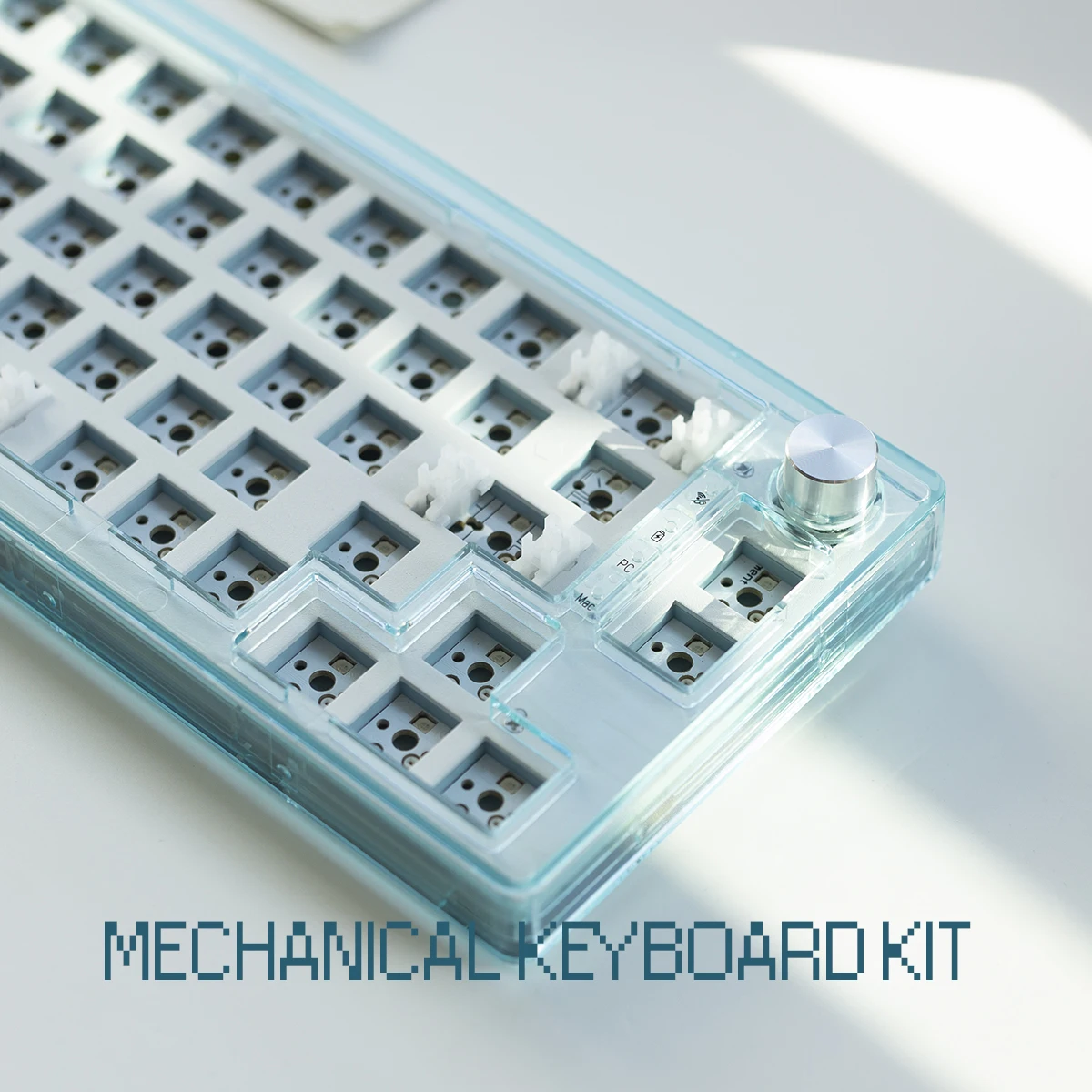 Custom-66-Keys-Mechanical-Keyboard-Kit-TK66-Wireless-RGB-Bluetooth ...