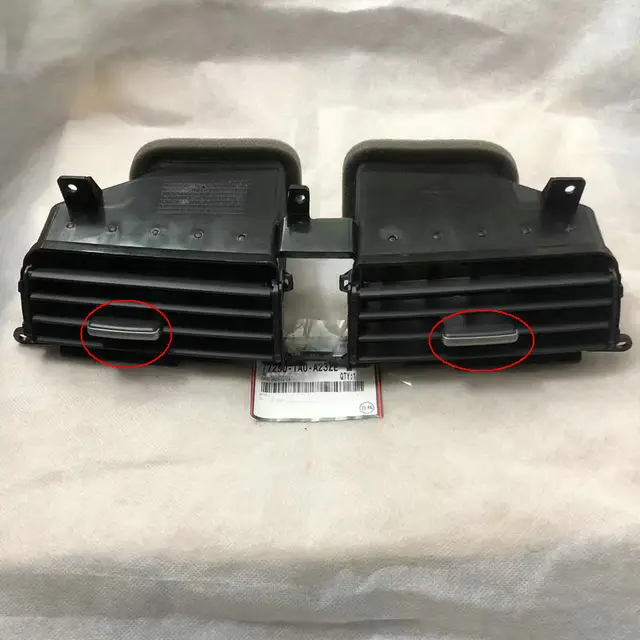 For Accord 2008-2013 Front instrument panel air outlet Left and right ...
