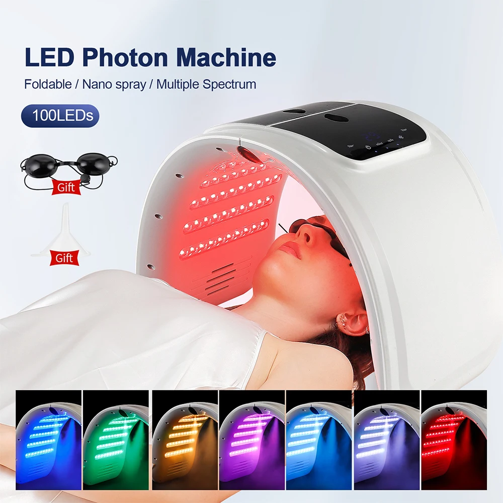 7-Colors-LED-Photon-Machine-With-Nano-Spray-Skin-Moisturizing-Face-Body ...