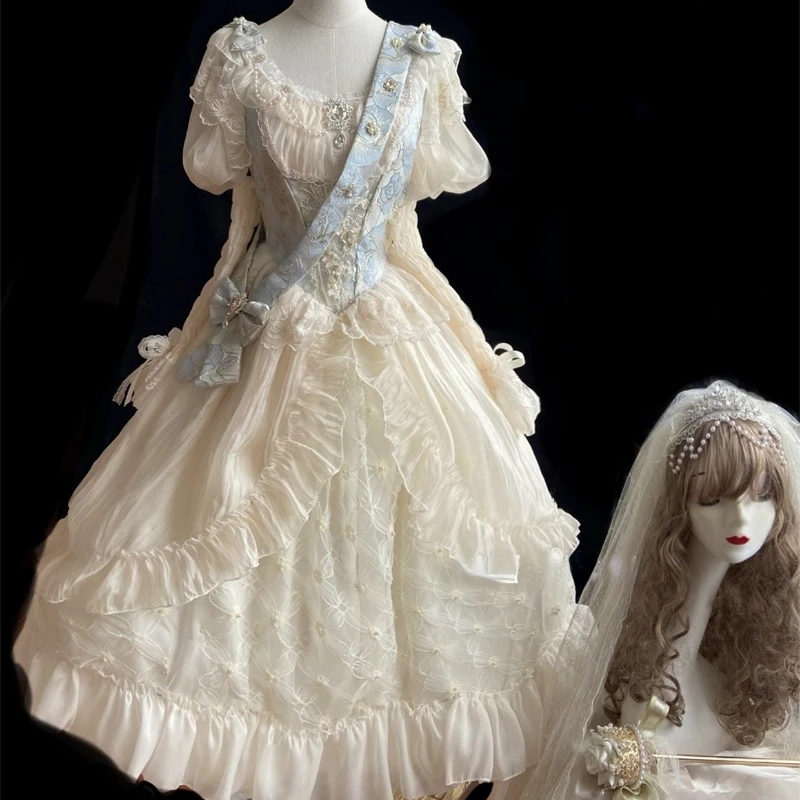 Victorian-Sweet-Lolita-Dress-Vintage-Elegance-Women-Lace-Ruffles-with ...