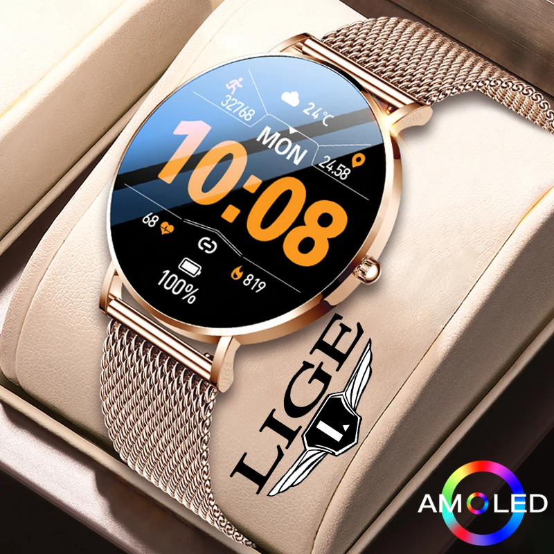 Smart-Watch-Women-Full-Touch-Screen-Bluetooth-Ladies-Watches-Sports ...