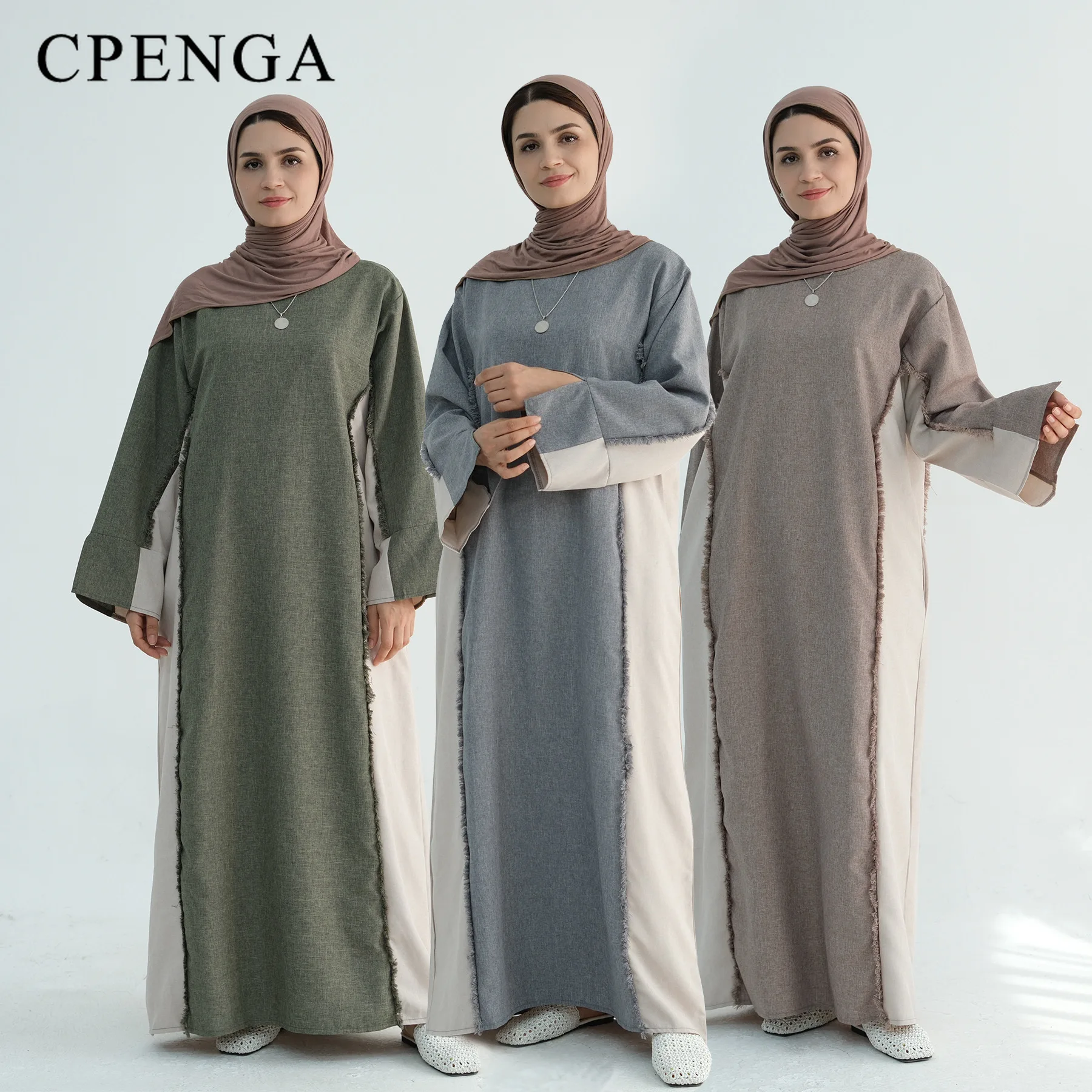 2024-Ramadan-Saudi-Arabia-Women-Muslim-Modest-Dress-Eid-Dubai-Abaya ...