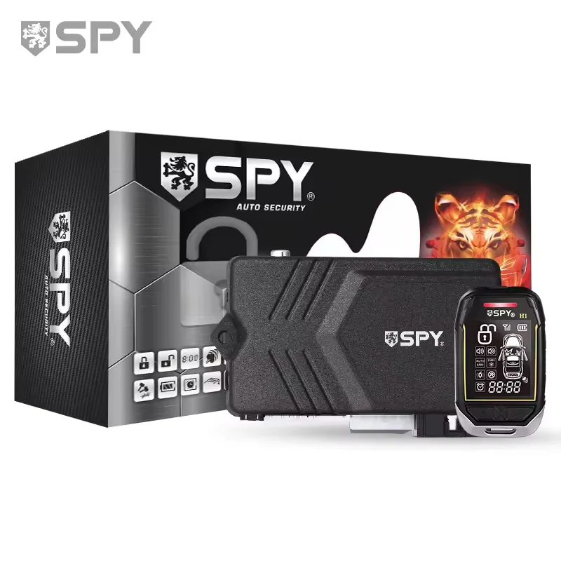 SPY-H1-Car-Alarm-Kit-Universal-Anti-theft-Alarm-Device-for-Gasoline-and ...