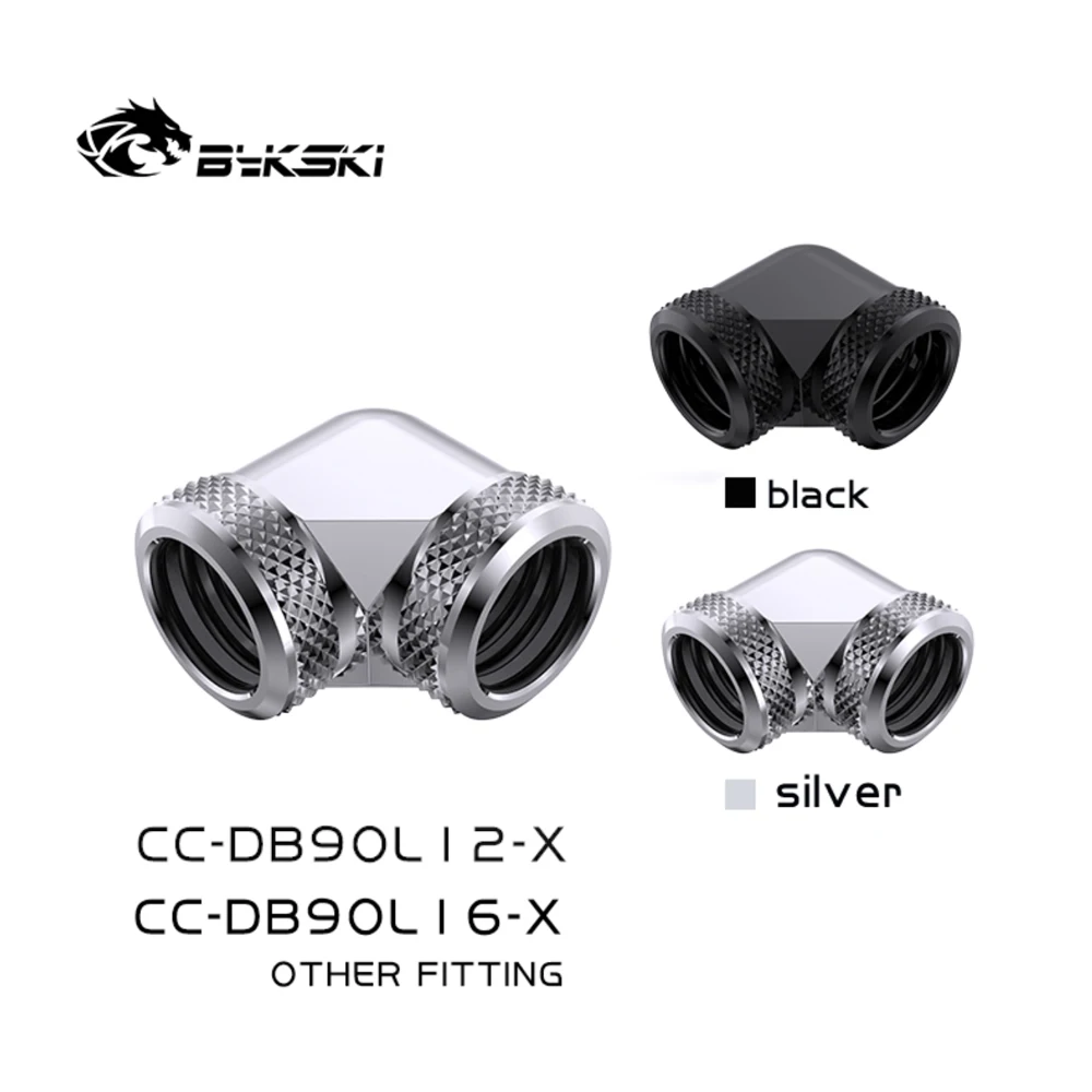 Bykski-90-Degree-Fitting-For-Hard-Tube-Copper-watercooling-connector ...
