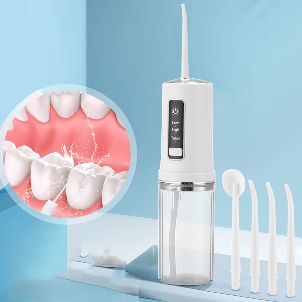 Electric-Oral-Irrigator-Portable-Dental-Water-Flosser-Teeth-Cleaner ...